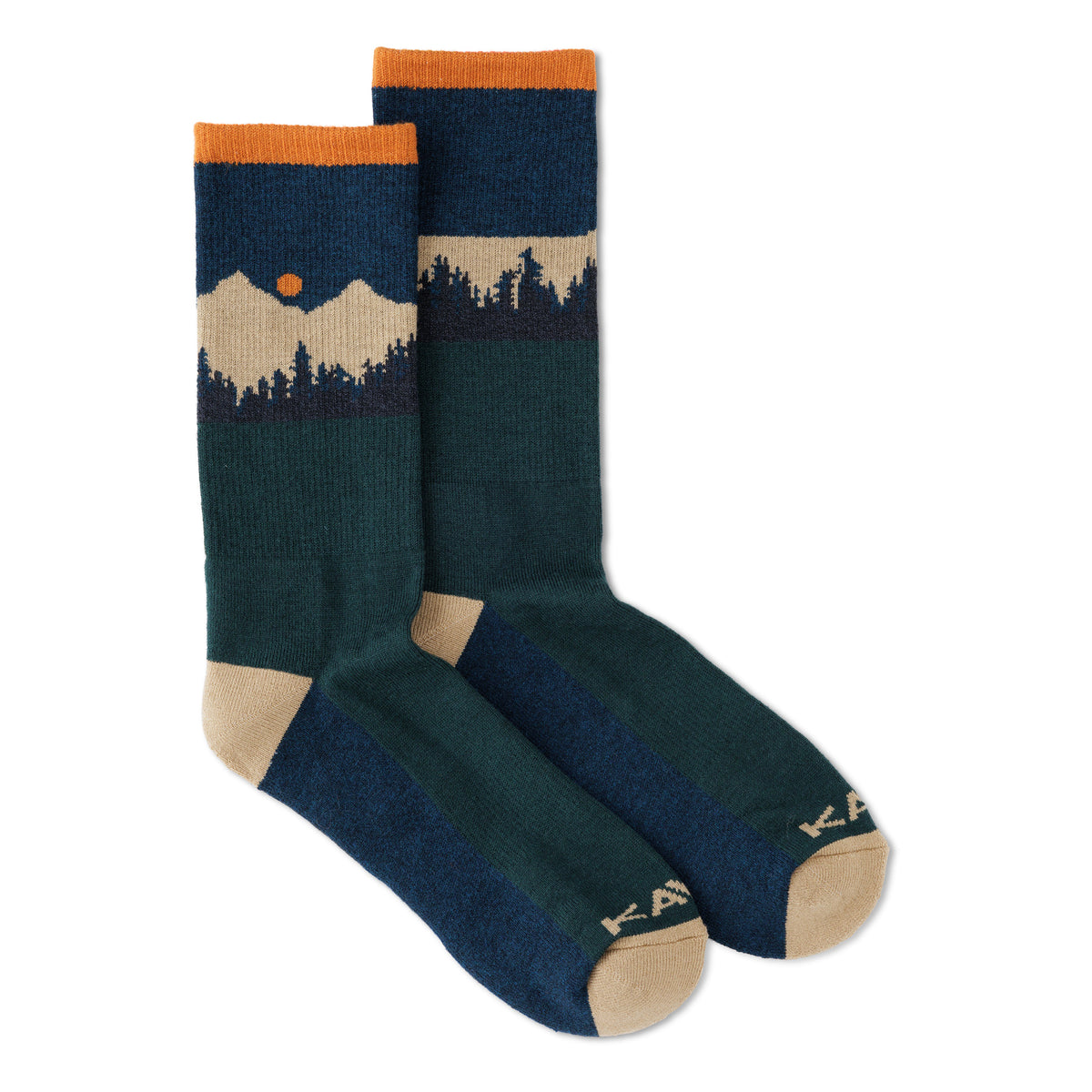 KAVU Moonwalk Socks (Mountain Stripe) – KAVU Europe