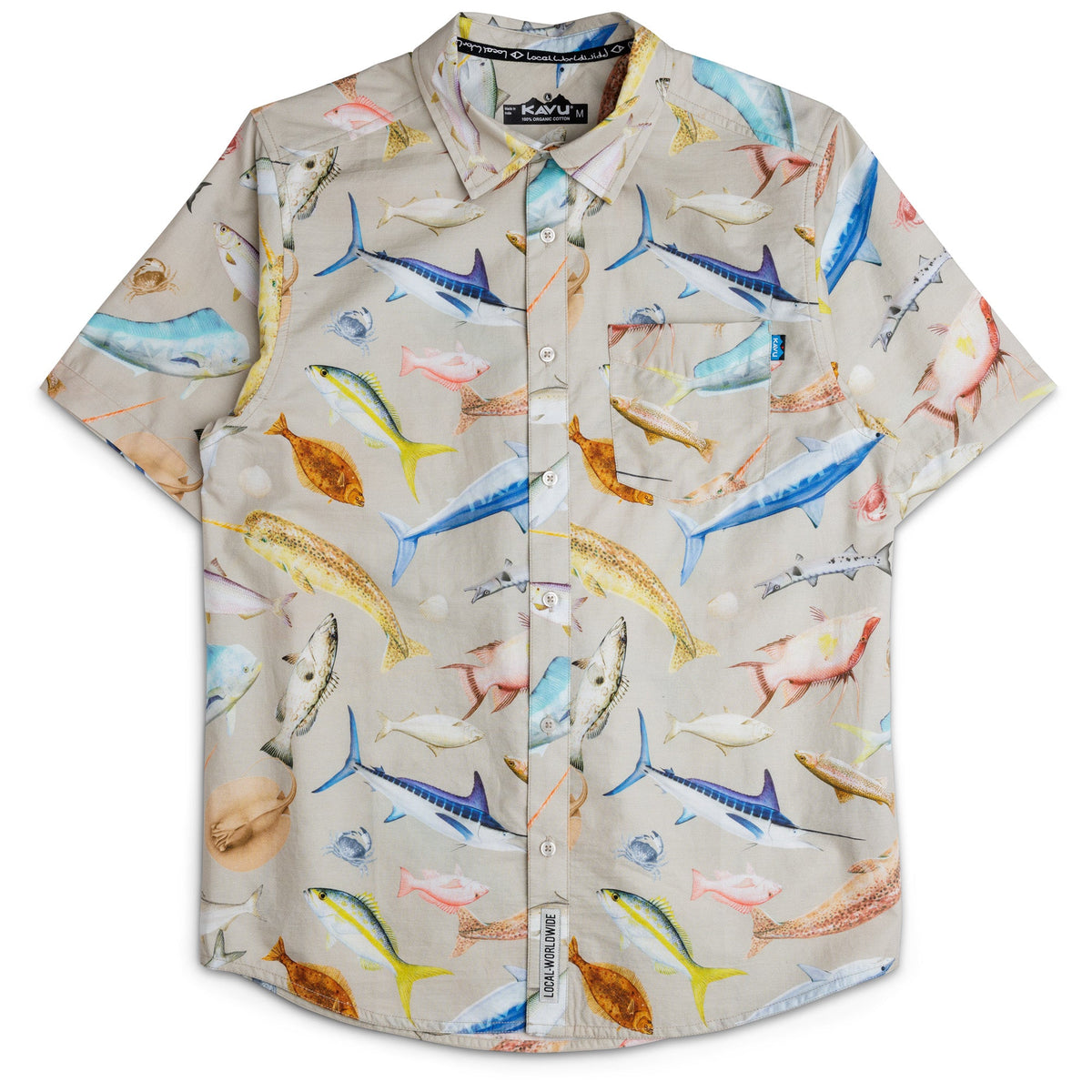 KAVU Festaruski Short Sleeve Shirt (Gulf Fish) – KAVU Europe