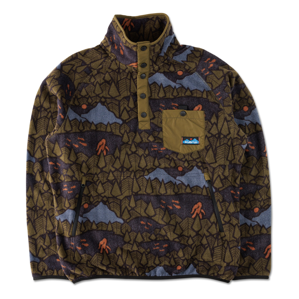 KAVU Teannaway Fleece (Sasquatch Night) – KAVU Europe